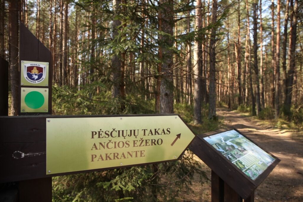 Ančios ežero pakrante – pėsčiųjų takas - Nesėdėk namuose